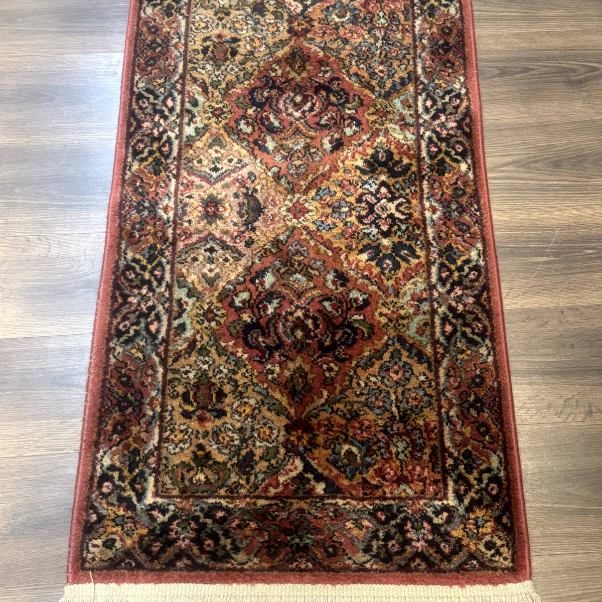 Karastan Rug 2x4 Multicolor Panel Kirman #717, Original 700 Series, Wo ...
