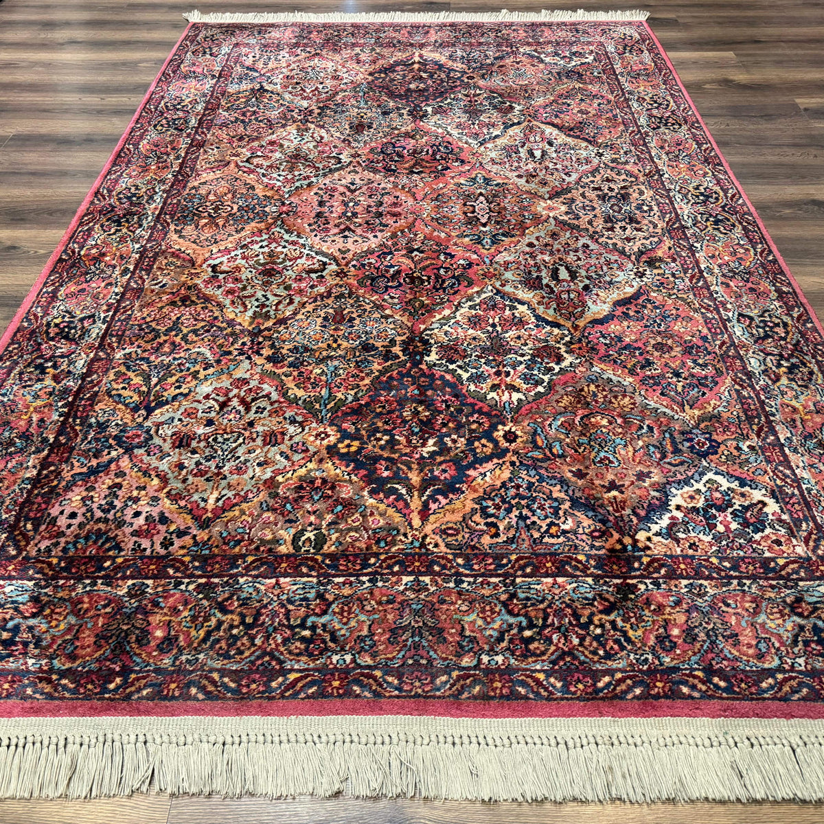 5.9 x 9 Karastan Rug Multicolor Panel Kirman #717, Original 700 Series ...