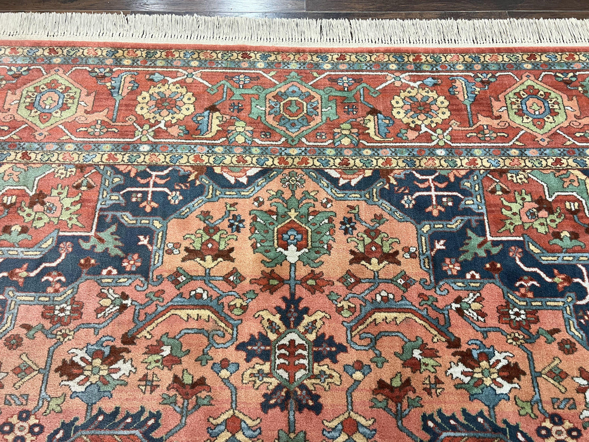 Karastan Medallion Serapi Rug #736, Vintage Wool Karastan Carpet 8.8 x ...