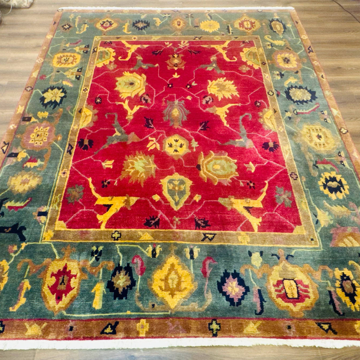 Tufenkian Rug 8x10, Tibetan Room Sized Carpet, Soft Thick Wool Pile ...