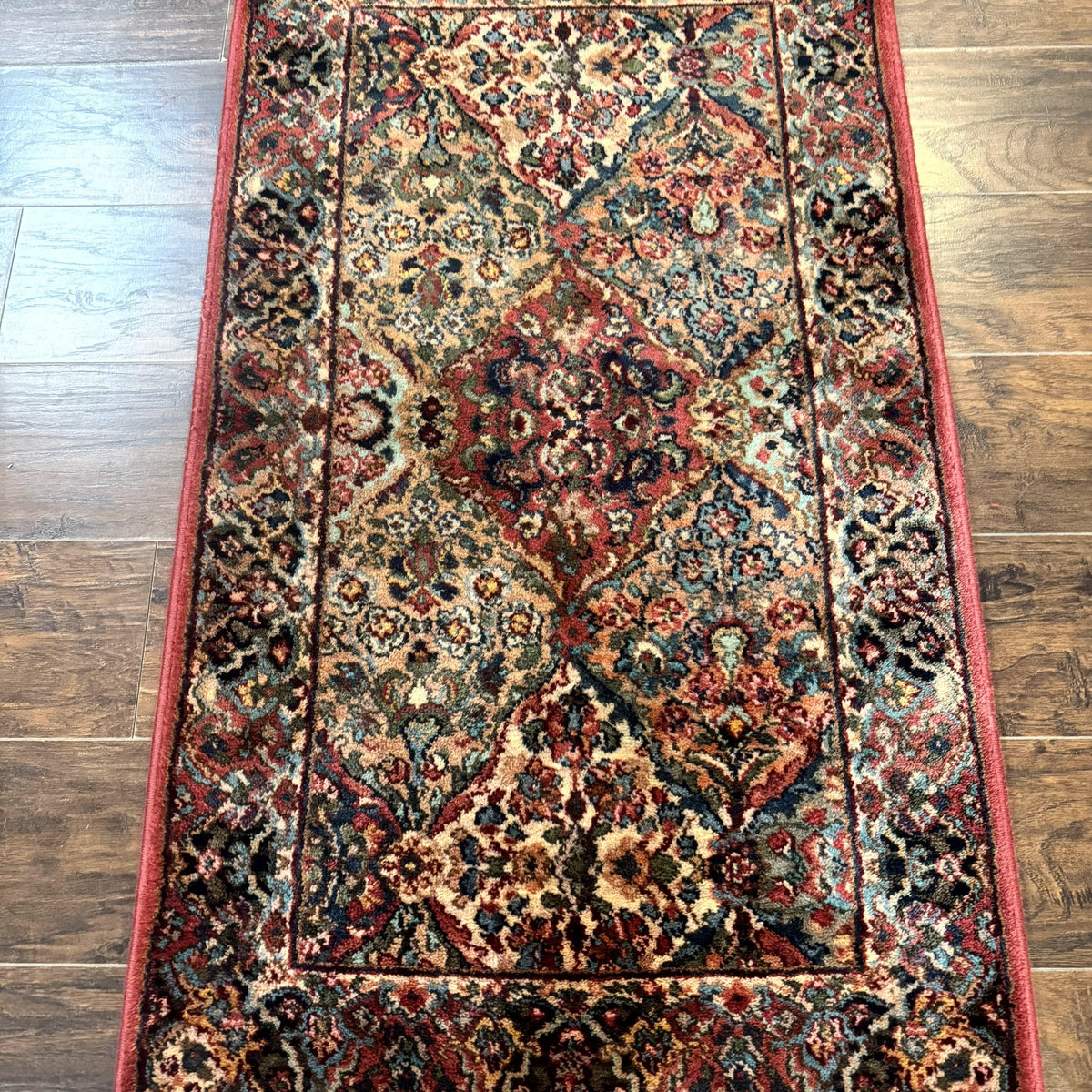 Karastan Rug 2.6 x 4 Multicolor Panel Kirman #717, Original Karastan C ...