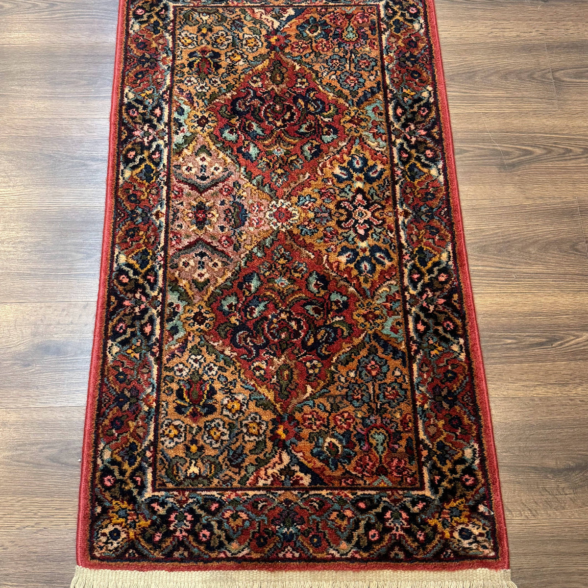 Karastan Rug 2x4 Multicolor Panel Kirman #717, Original 700 Series, Wo ...