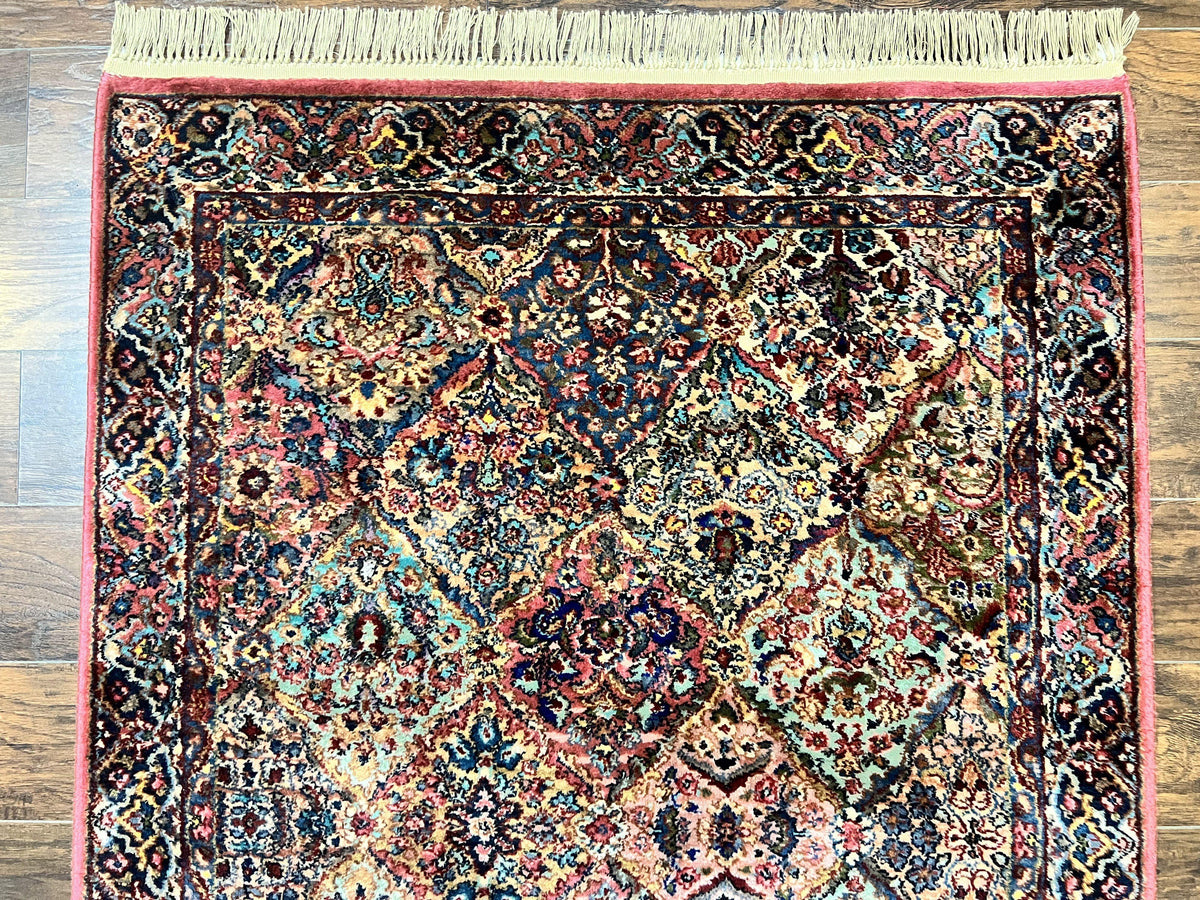 Karastan Rug 4x6 Multicolor Panel Kirman Rug #717, Wool Karastan Carpe ...