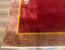 Red Chinese Art Deco Rug 9x11, Simple Design, Wool Chinese Area Rug, A ...