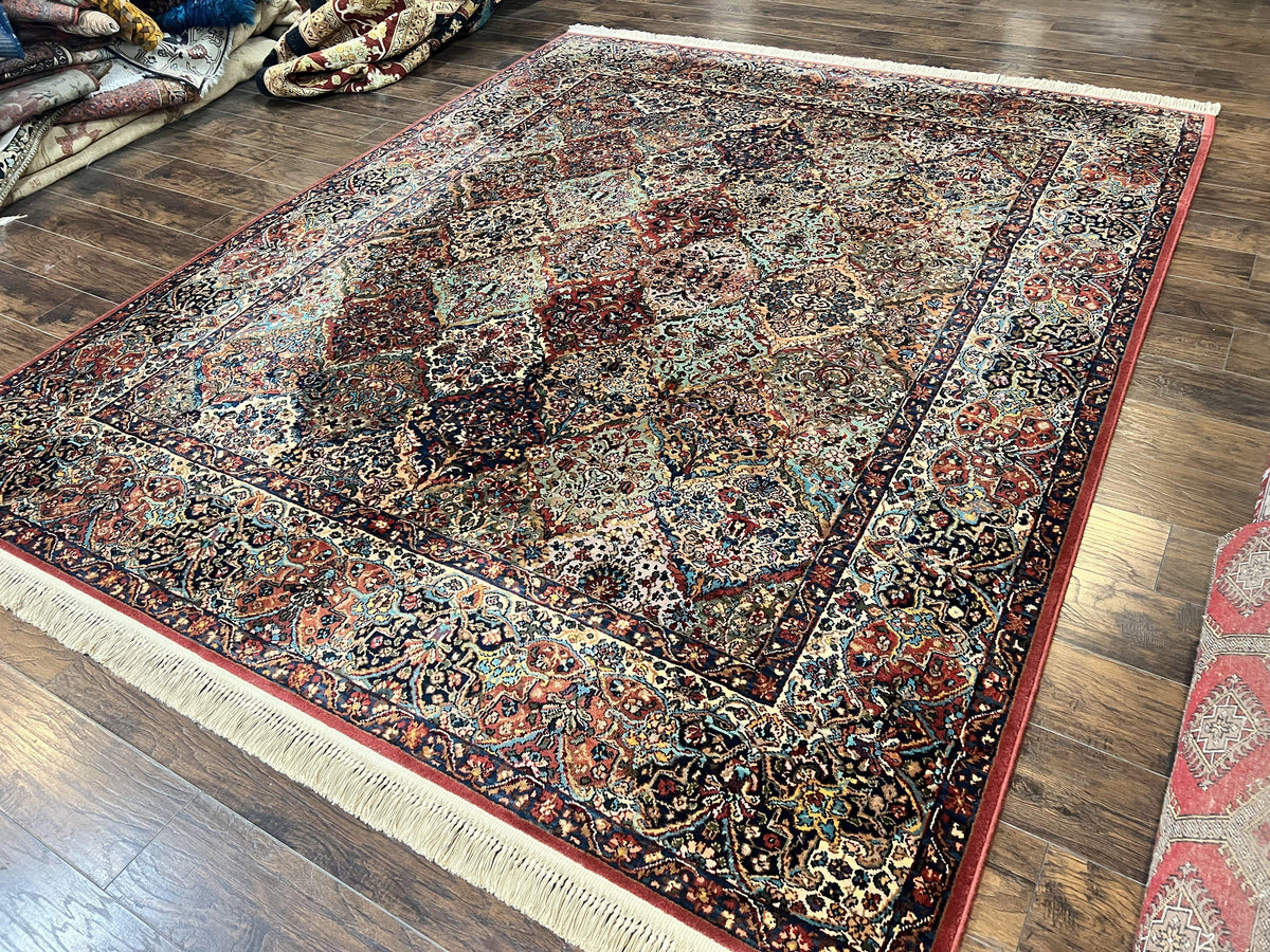 Karastan Multicolor Panel Kirman Rug #717, Wool Karastan Rug 8.8 x 10 ...