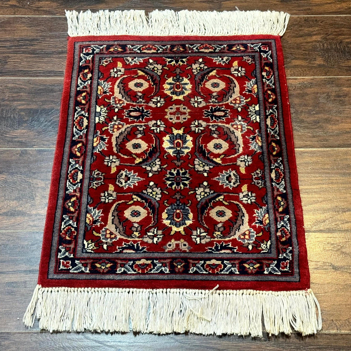 Small Pak Persian Handmade Wool Rug 1.7 x 2, Red – Jewel Rugs