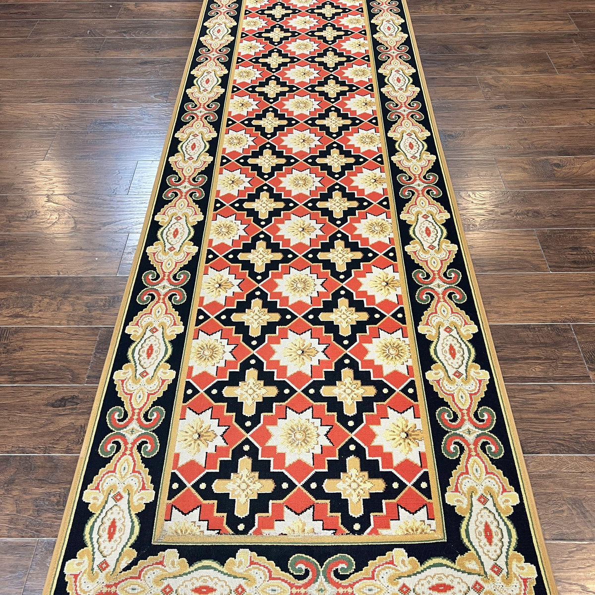 Vintage Runner Rug 3.5 x 14, Long Runner Rug, Stark Custom Made Carpet ...