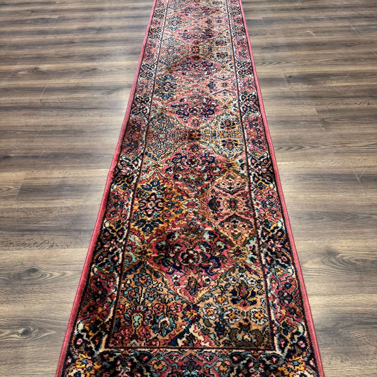 Karastan Runner Rug 2x15, Multicolor Panel Kirman #717, Wool, Original ...