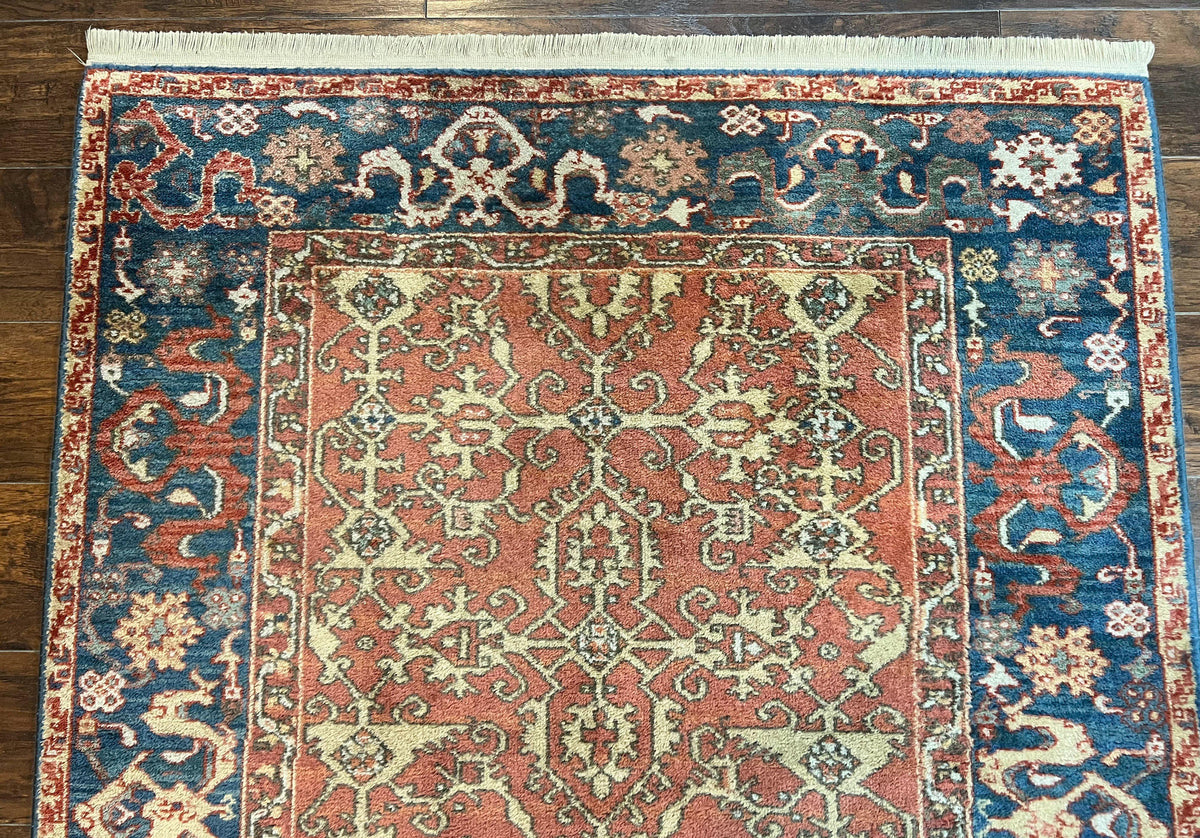 Karastan Rug 4x6, Williamsburg Ushak #552, Vintage Discontinued Wool P ...