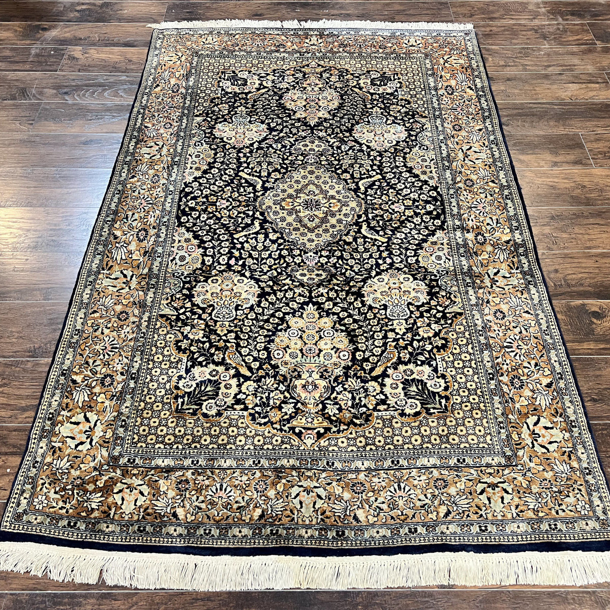 Pak Persian Rug 5x7, Wool Hand Knotted Vintage Fine Oriental Carpet, B ...