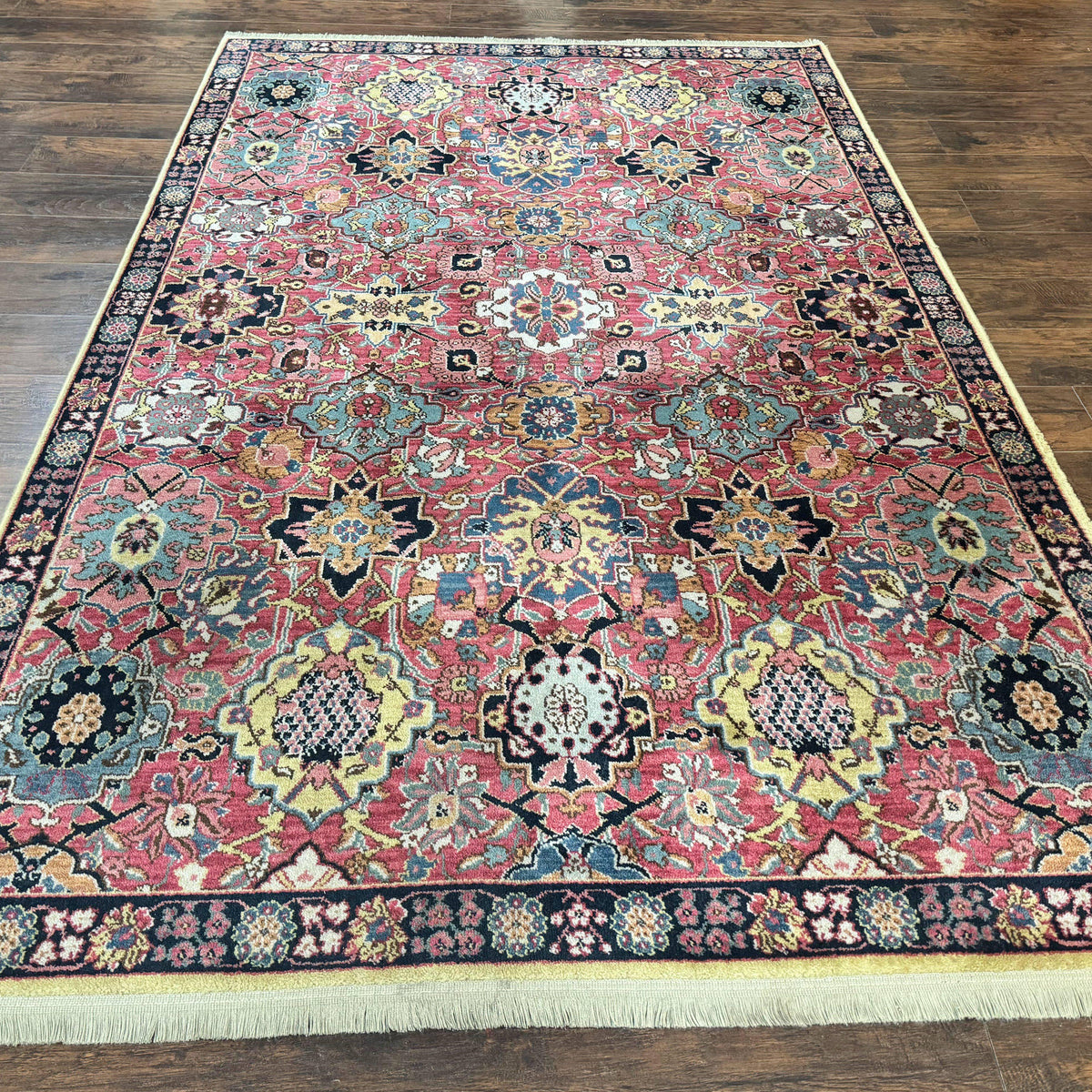 Karastan Rug 5.9 x 9 Williamsburg Kirman Vase #557, Vintage Discontinu ...