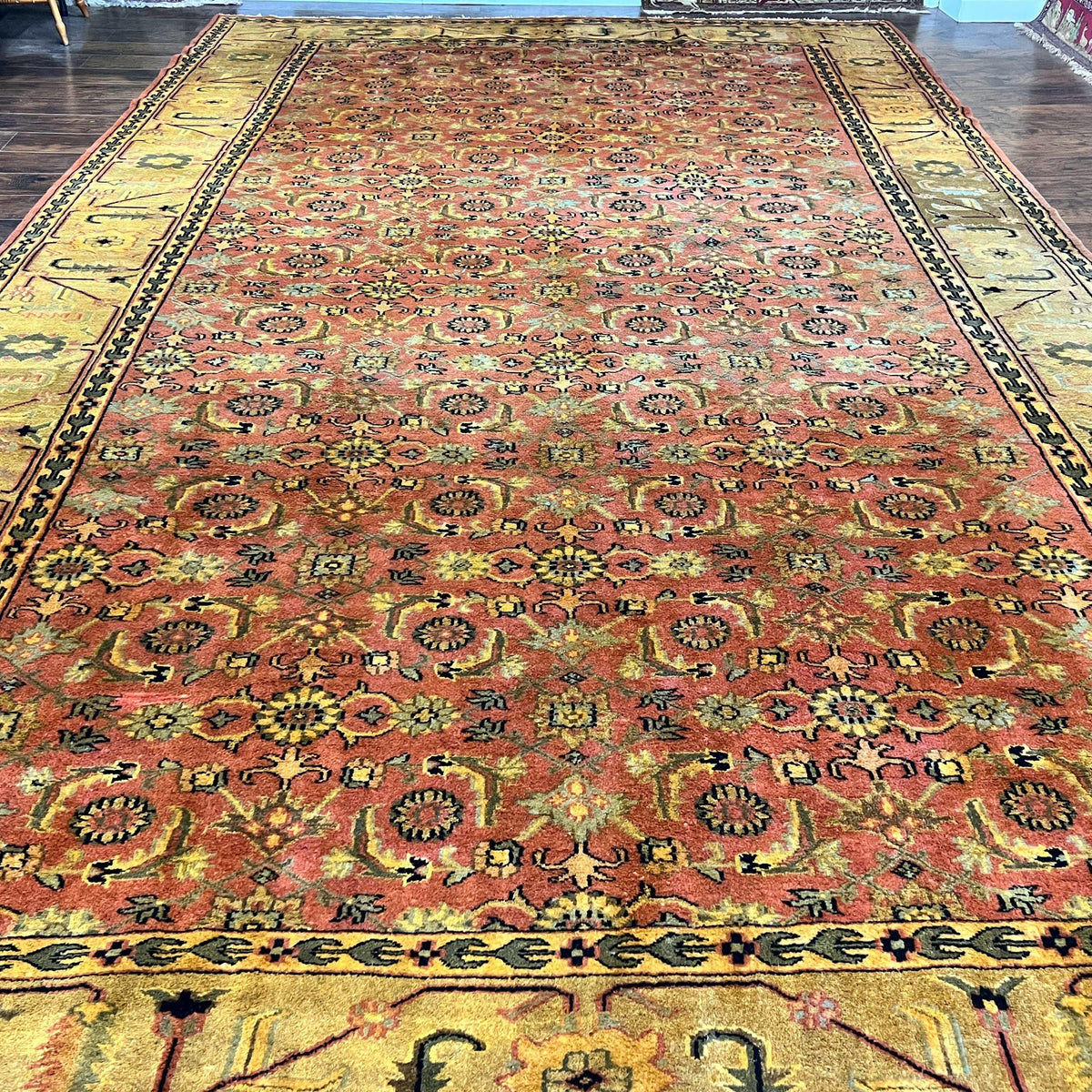 Large Turkish Rug 10x17, Oversized Palace Sized Vintage Handmade Orien ...