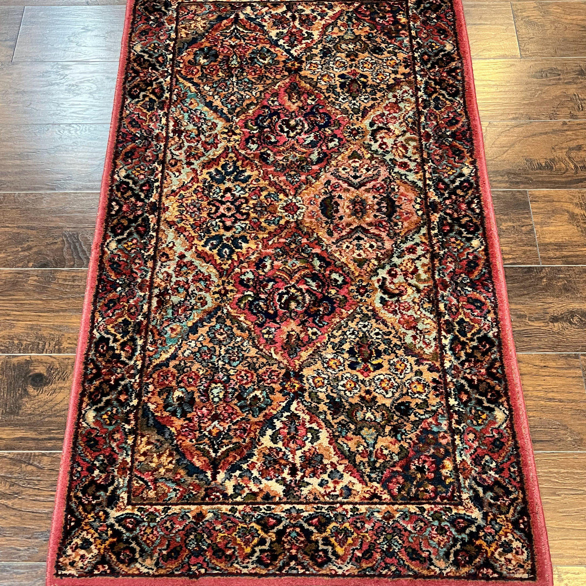 Karastan Rug 3x5 Multicolor Panel Kirman #717, Original Karastan Colle ...