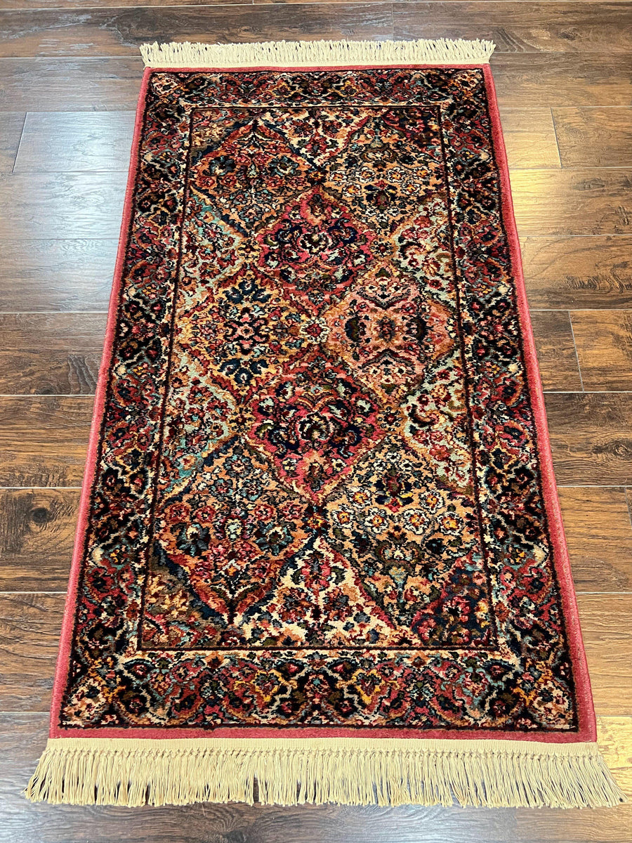 Karastan Rug 3x5 Multicolor Panel Kirman #717, Original Karastan Colle ...