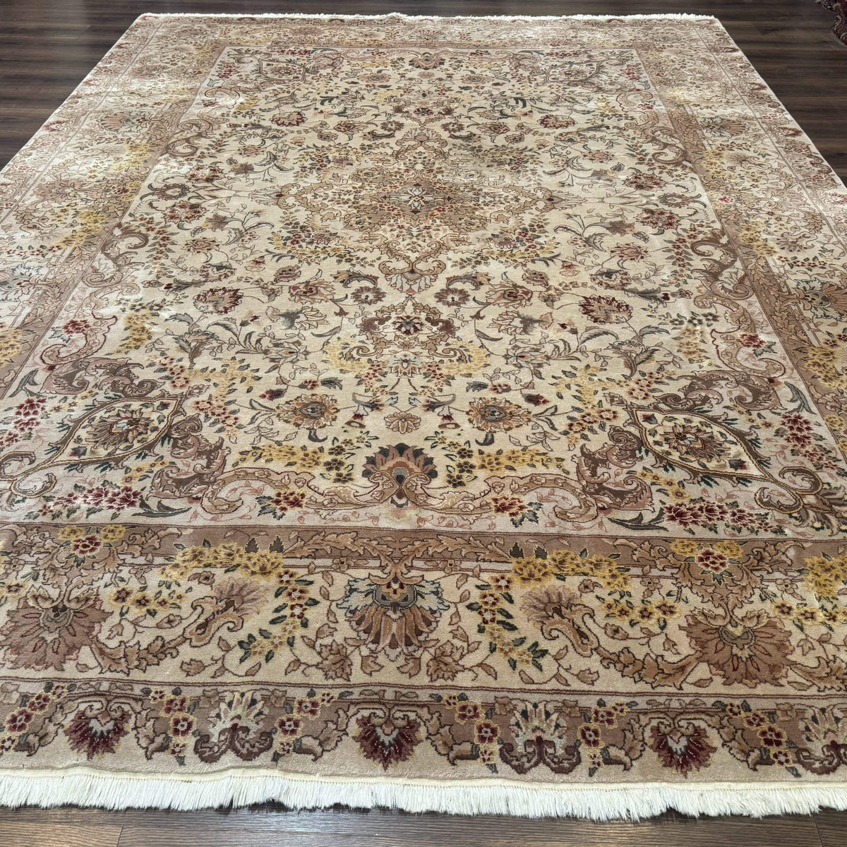 Sino Persian Rug 8x12, Wool & Silk, Traditional Elegant Carpet, Fine 2 ...
