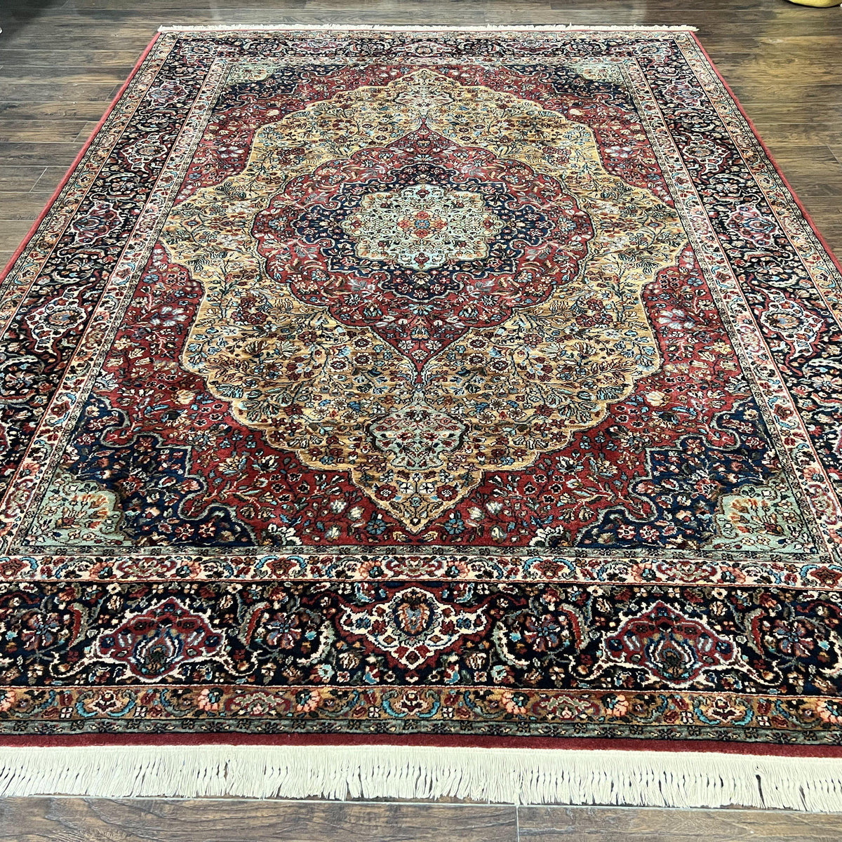 Karastan Rug 8.8 x 12 Medallion Kirman #700/718, Original Karastan Col ...