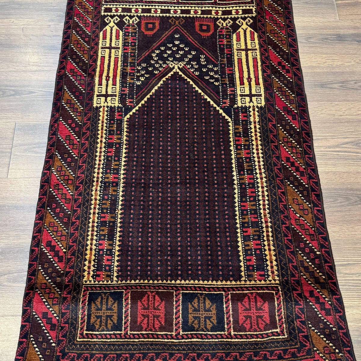 Persian Baluchi Prayer Rug 3x5 – Jewel Rugs