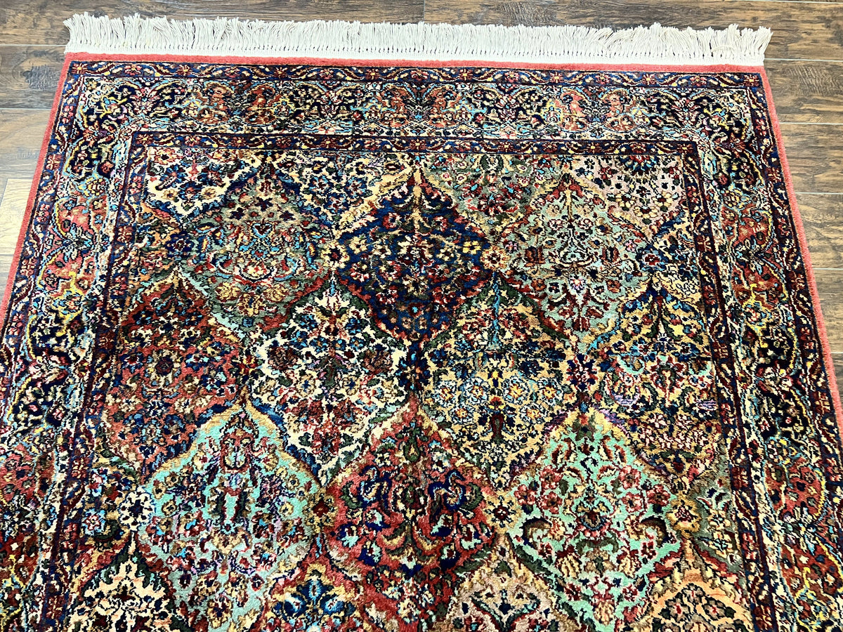 Karastan Multicolor Panel Kirman Rug #717, Wool Karastan Rug 5.9 x 9 ...