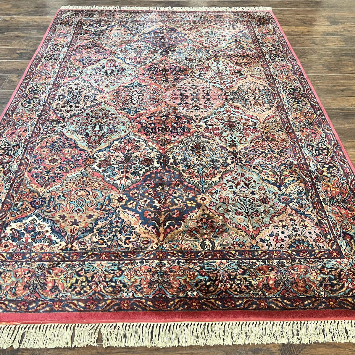 Karastan Multicolor Panel Kirman Rug #717, Wool Karastan Rug 5' 9" x 9 ...