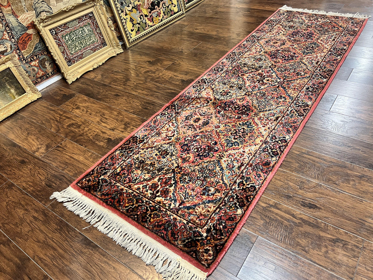 Karastan Runner Rug 3 x 9, Multicolor Panel Kirman Runner #717, Wool P ...