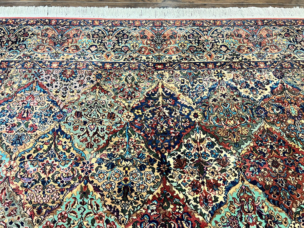 Karastan Multicolor Panel Kirman Rug #717, Wool Karastan Rug 8.8 x 10 ...