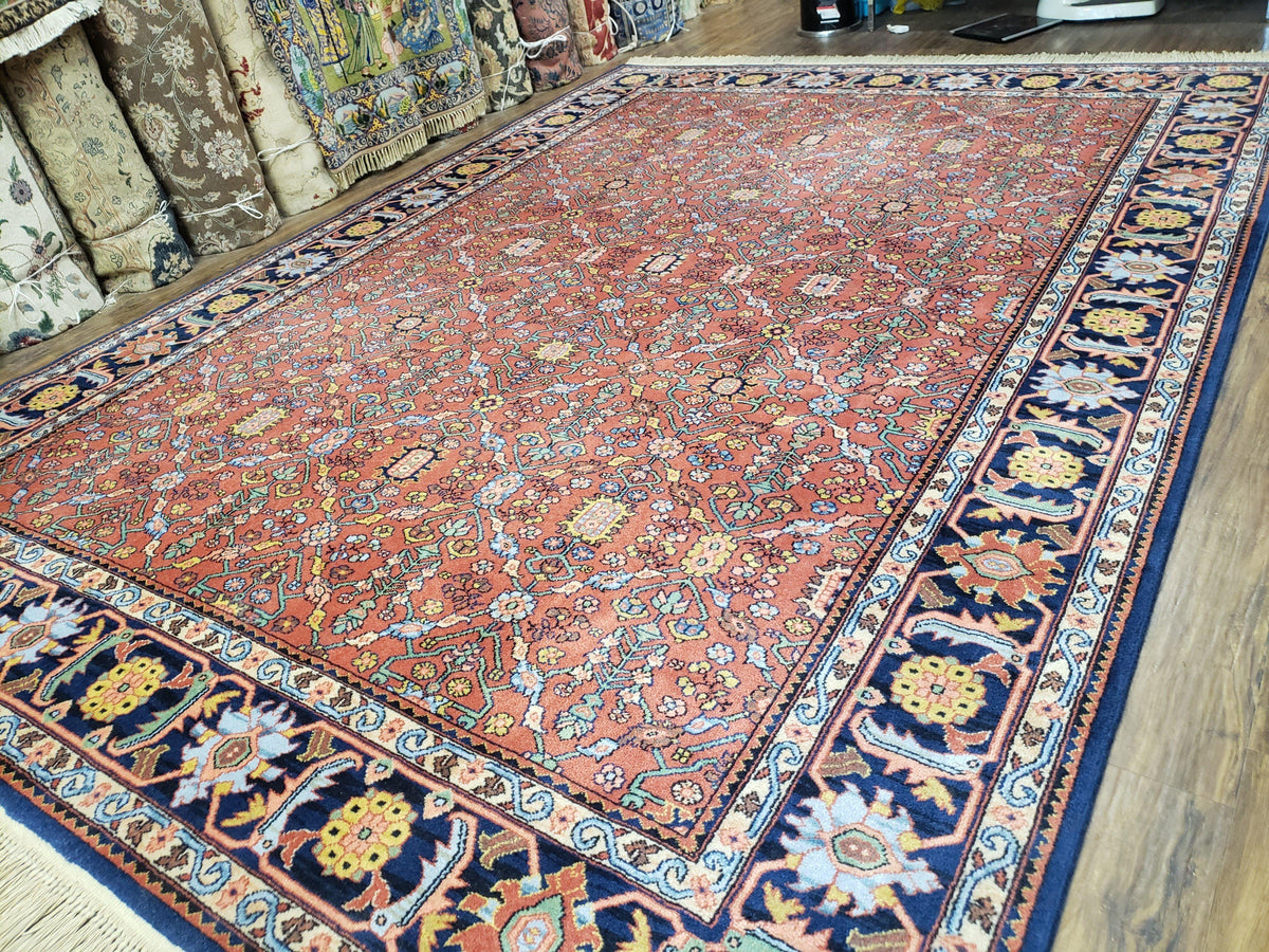 Vintage Karastan Rug, 8.8 x 12 Karastan Serapi Pattern #729, Original ...