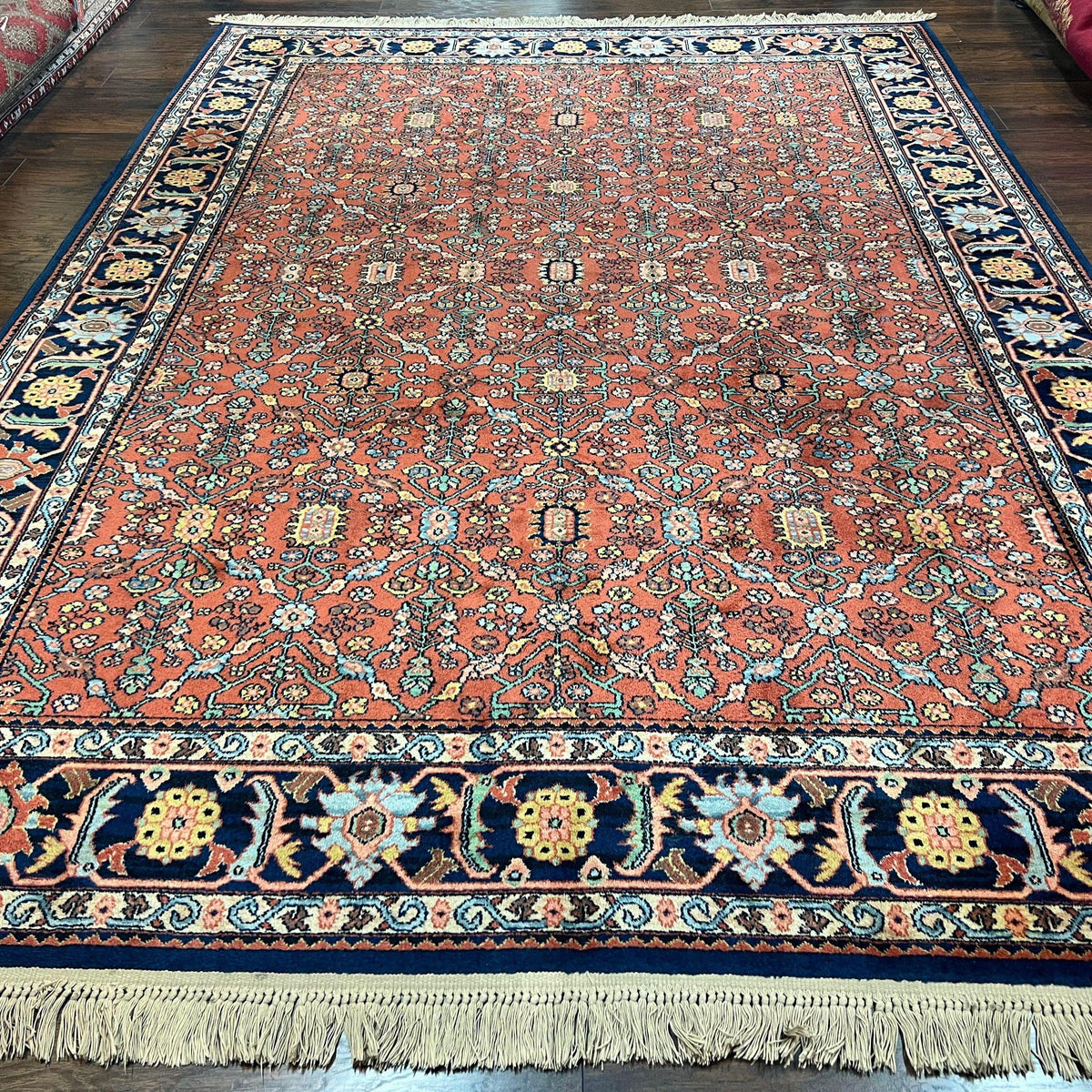 Vintage Karastan Rug, 8.8 x 12 Karastan Serapi Pattern #729, Original ...